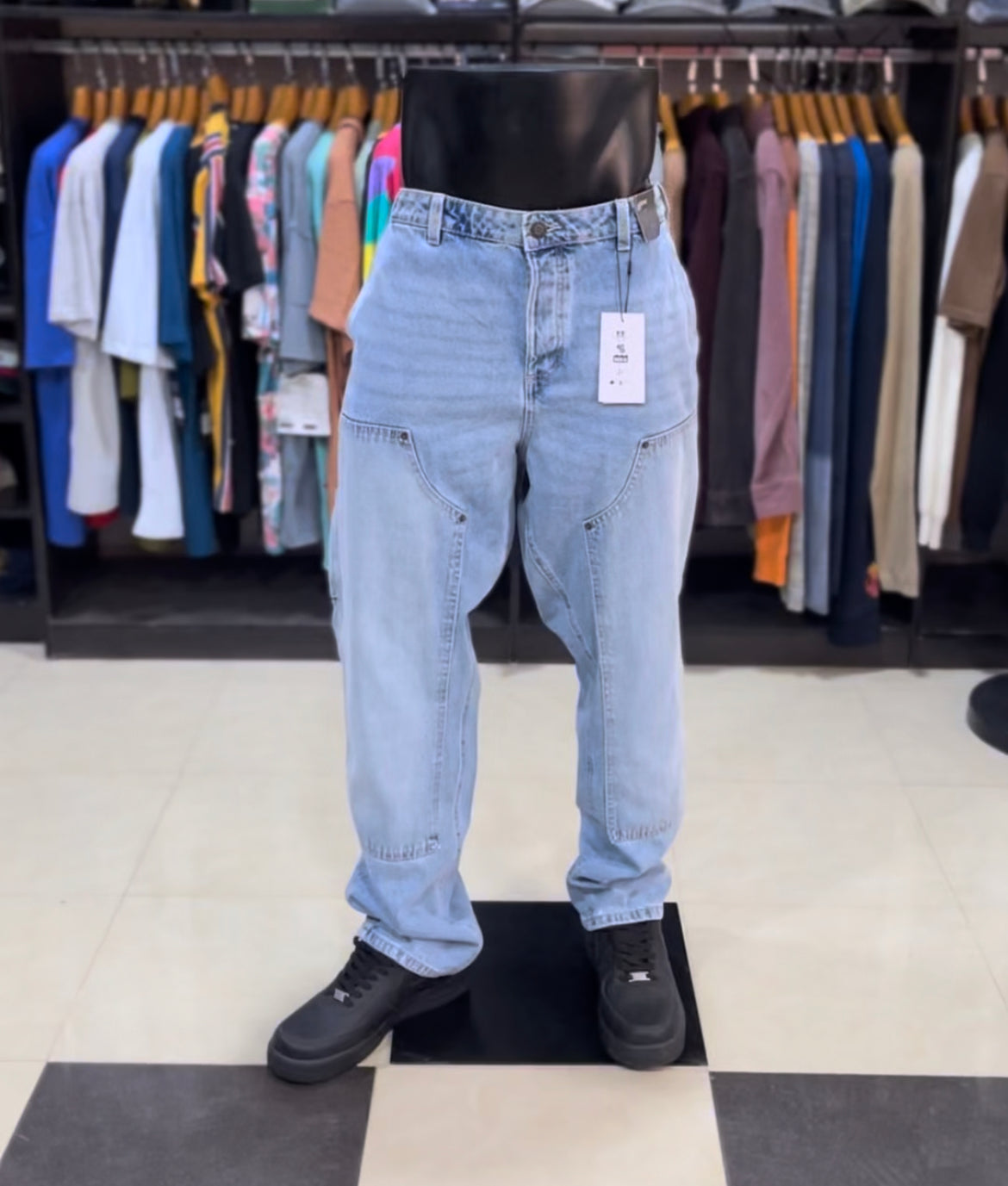 Primark carpenter jean in light blue – Tdp.ng